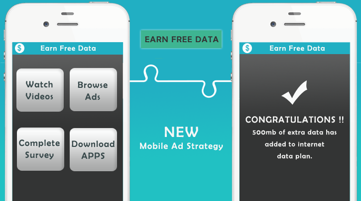 New Mobile Ad Strategy: Free Data for Watching Videos - Click Labs